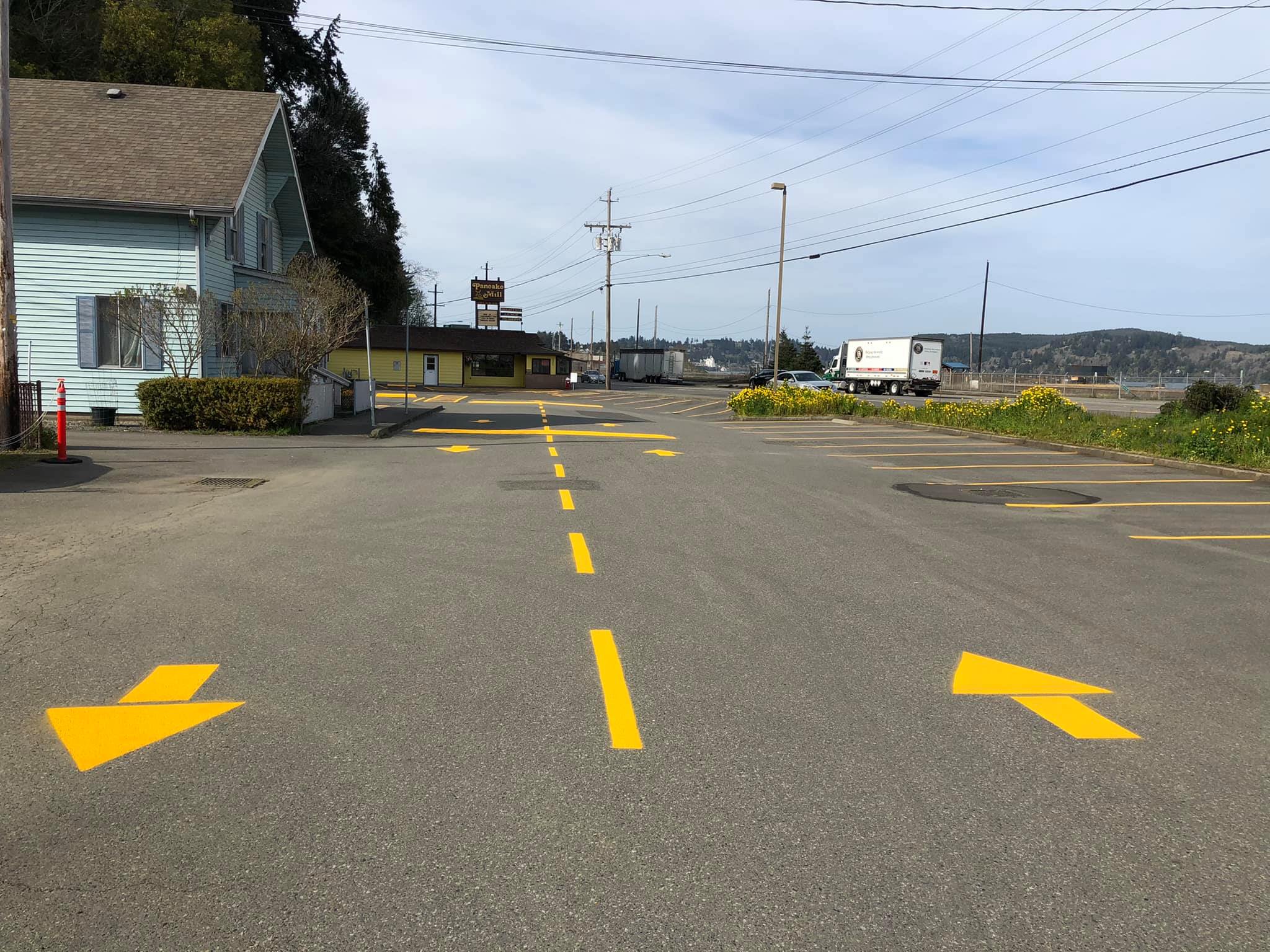 Striping - Coast Pavement Maintenance